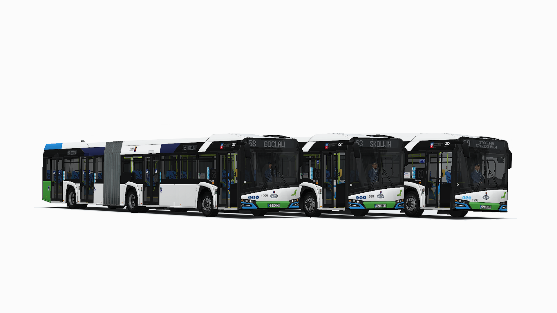 (PACK) Solaris urbino 18 IV. (Iwo) - SPAK - OMSI repainty