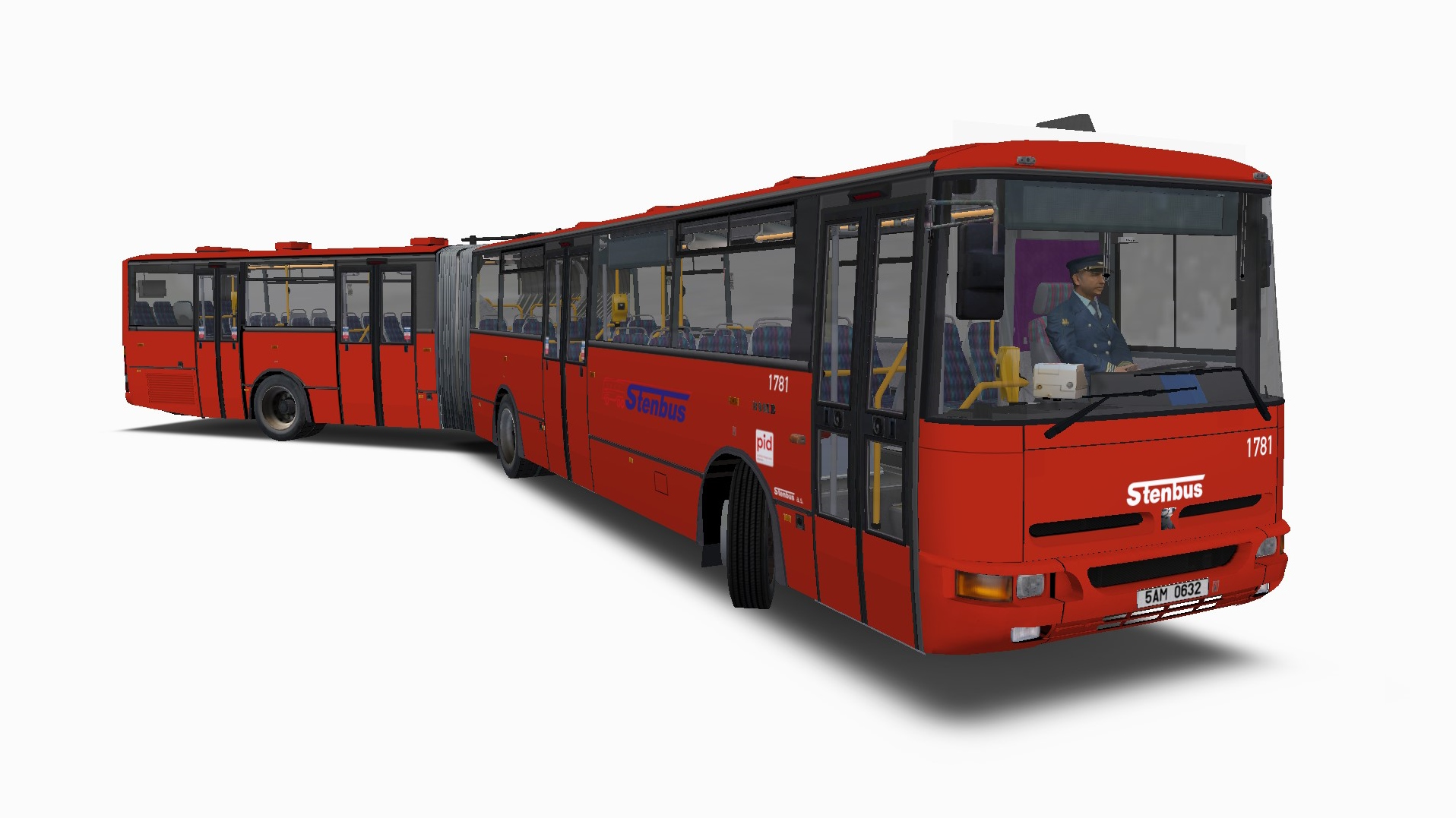 Karosa B 961E - Stenbus 1781 - OMSI repainty